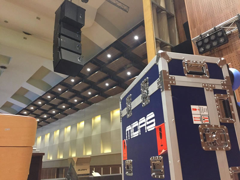 Installation Of FX 4-WAY LINE ARRAY – SAM NEJAD GOSTARAN